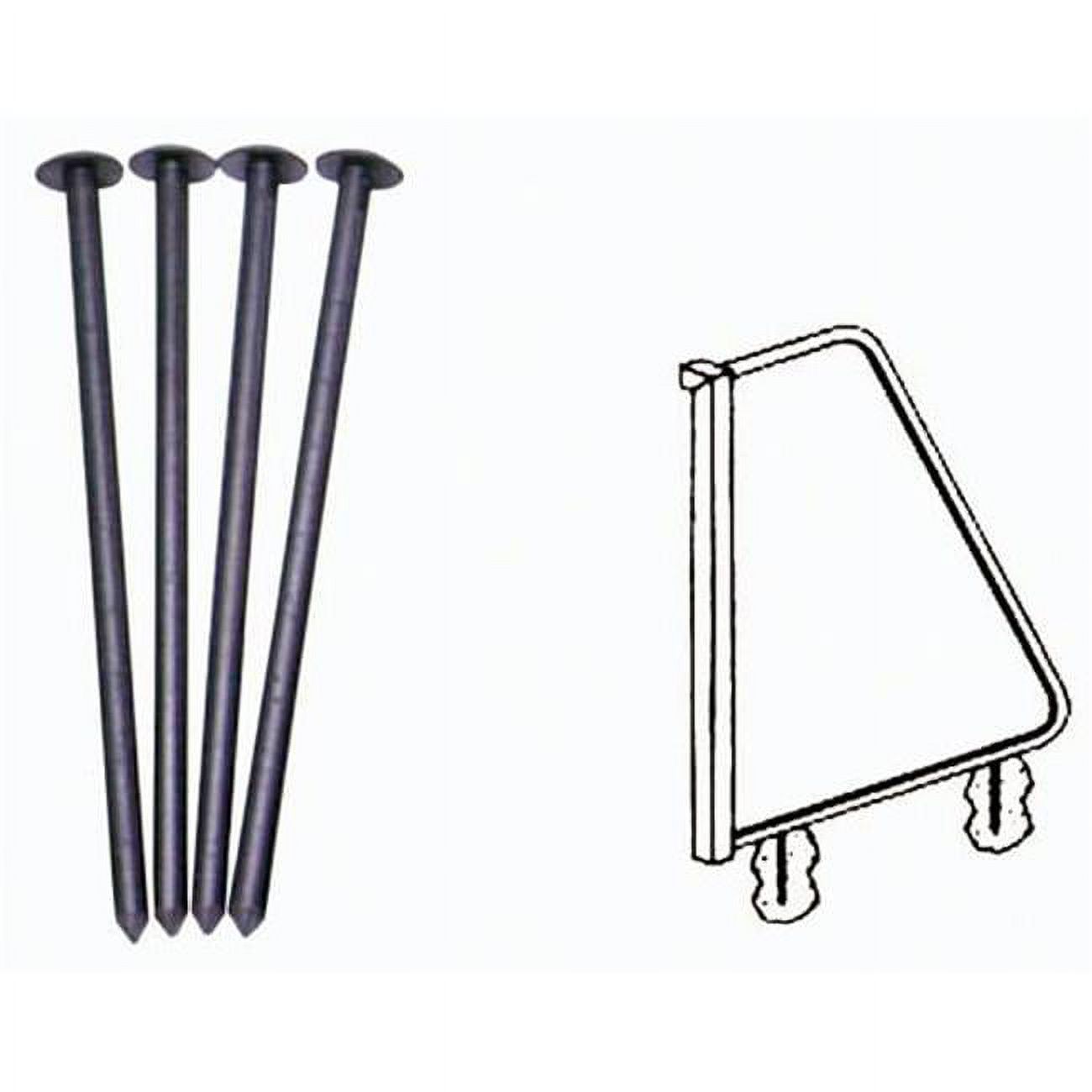 Kwik Goal Soccer Goal Portable Anchor Pegs - Set of 4 - Walmart.com