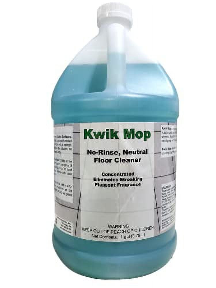 Detco Kwik Mop Concentrated, Fast-Drying, No-Rinse, Neutral Floor ...