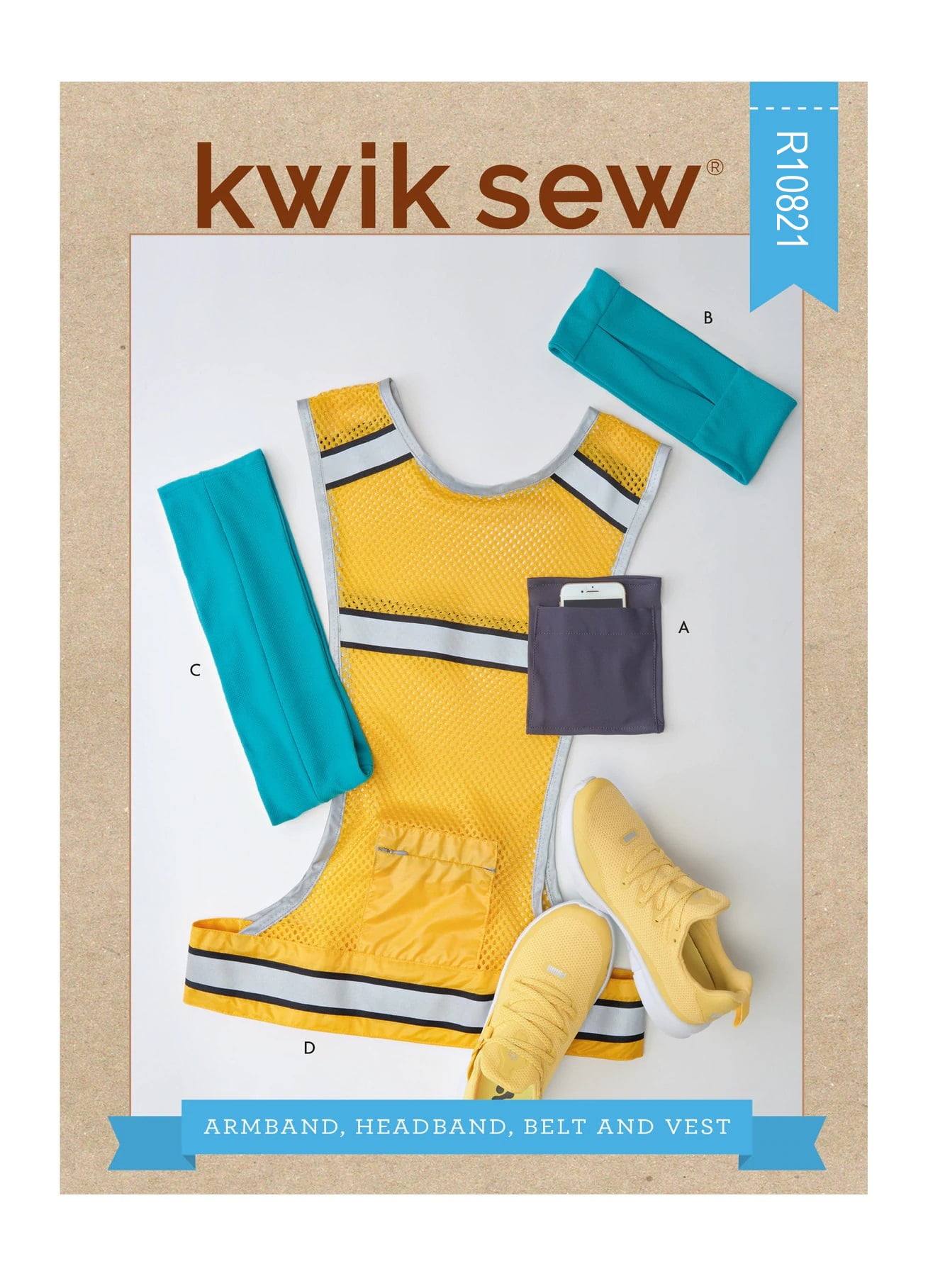 Kwik Sew Sewing Pattern R10821 (4360) - Armband, Headband, Belt and ...