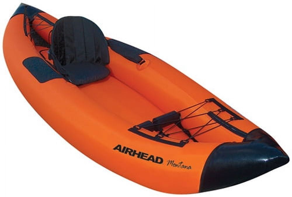 Airhead Montana Inflatable Travel Kayak, 1 Person, 9 ft 9 in (AHTK-1 ...