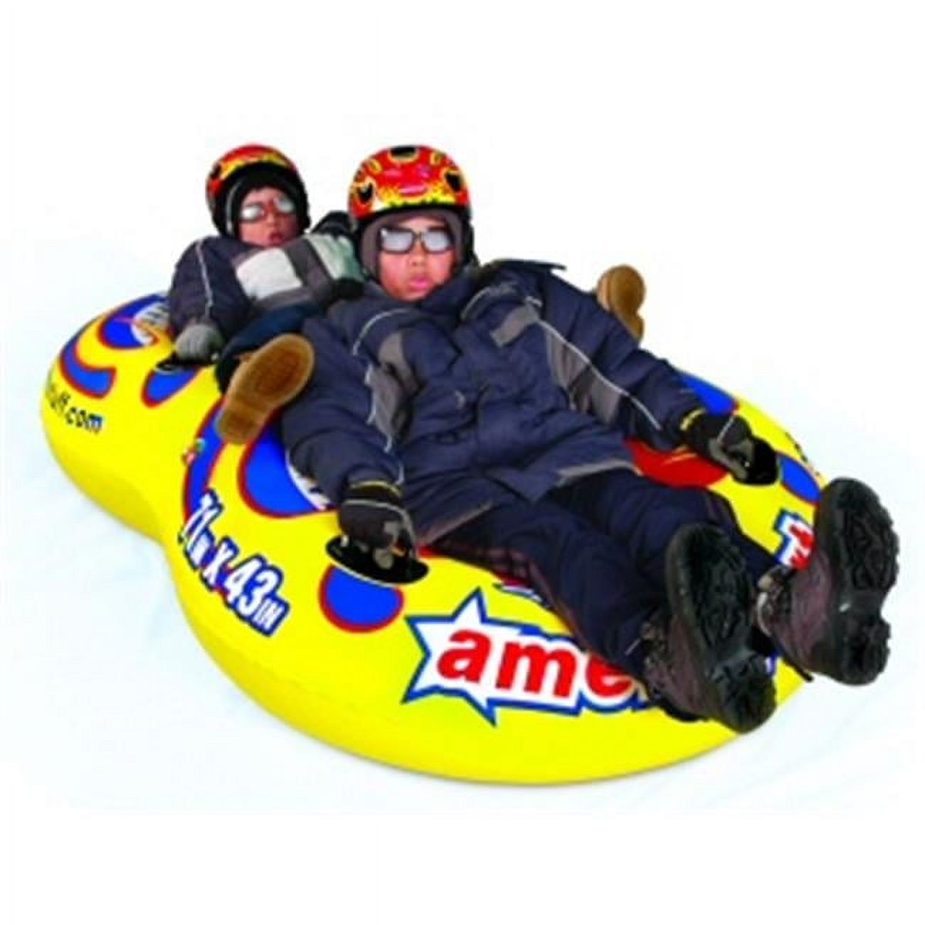 Kwik Tek - Sportsstuff Double Amerisport Snow Tube Sled - Walmart.com