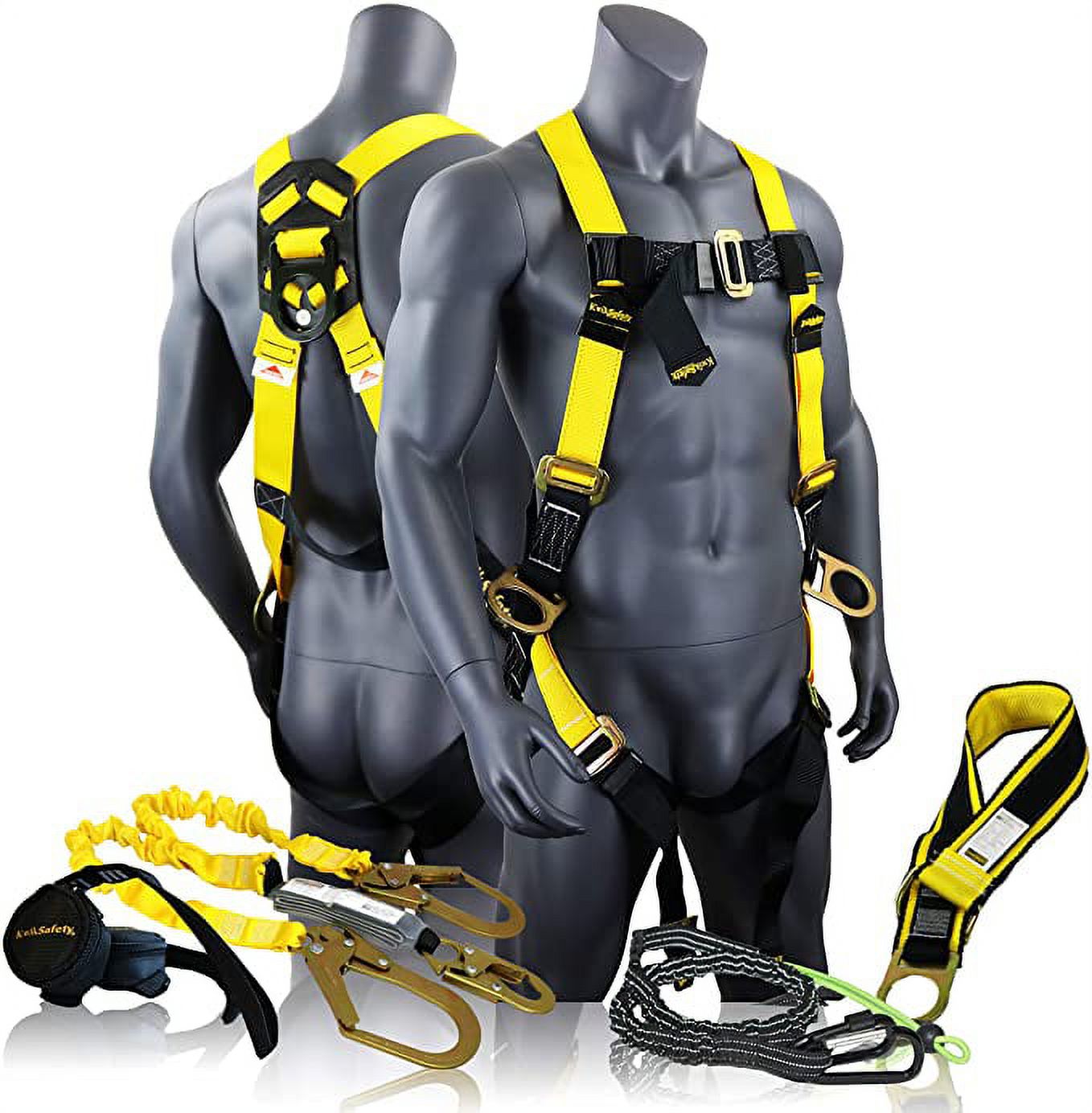 KwikSafety (Charlotte, NC) PYTHON (KIT) Double Leg 6ft Tubular Stretch ...