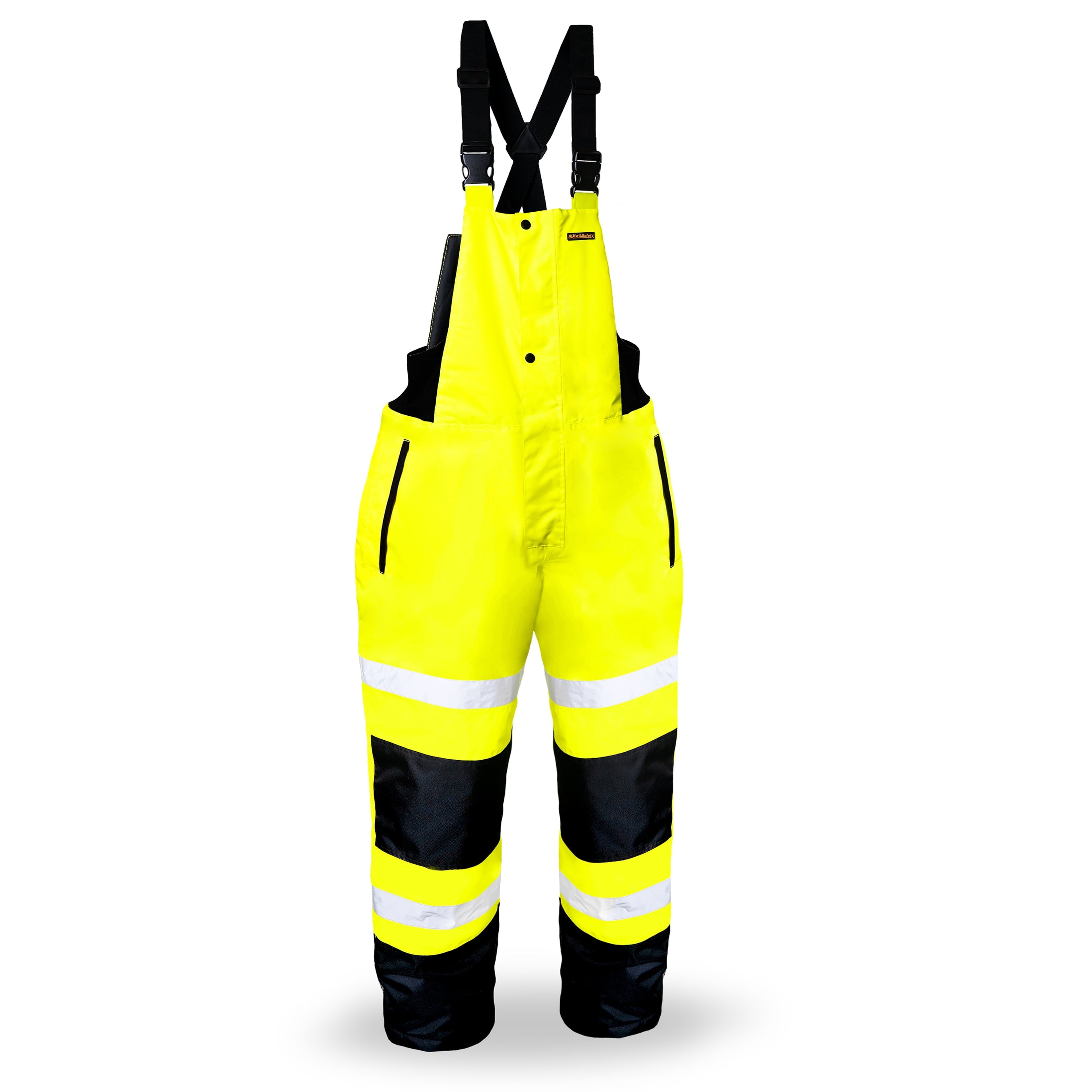 KwikSafety - Charlotte, NC - RIVER OTTER Insulated Rain Bib - ANSI OSHA ...