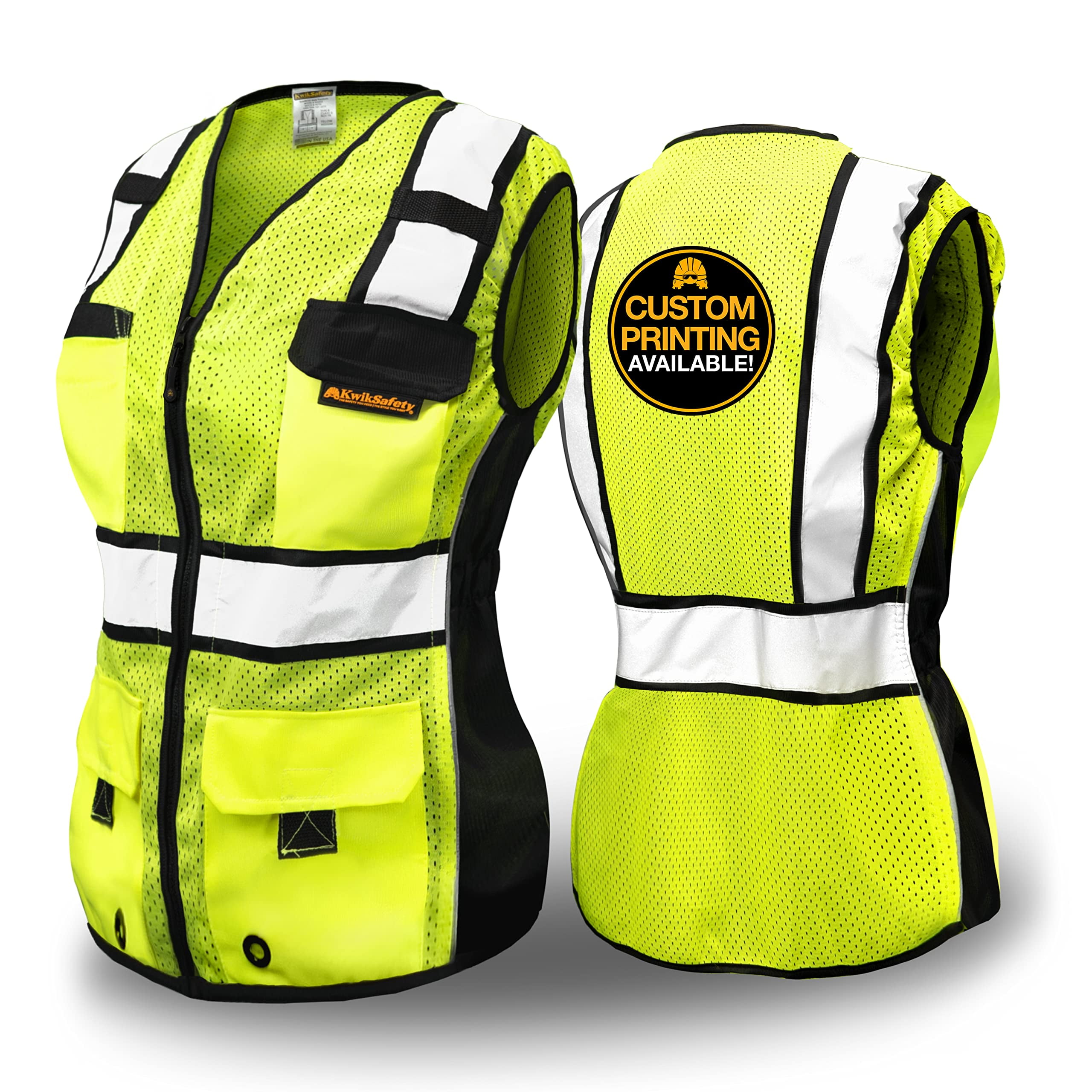 KwikSafety (Charlotte, NC) RoadBOSS Economy Safety Vest for Women ...