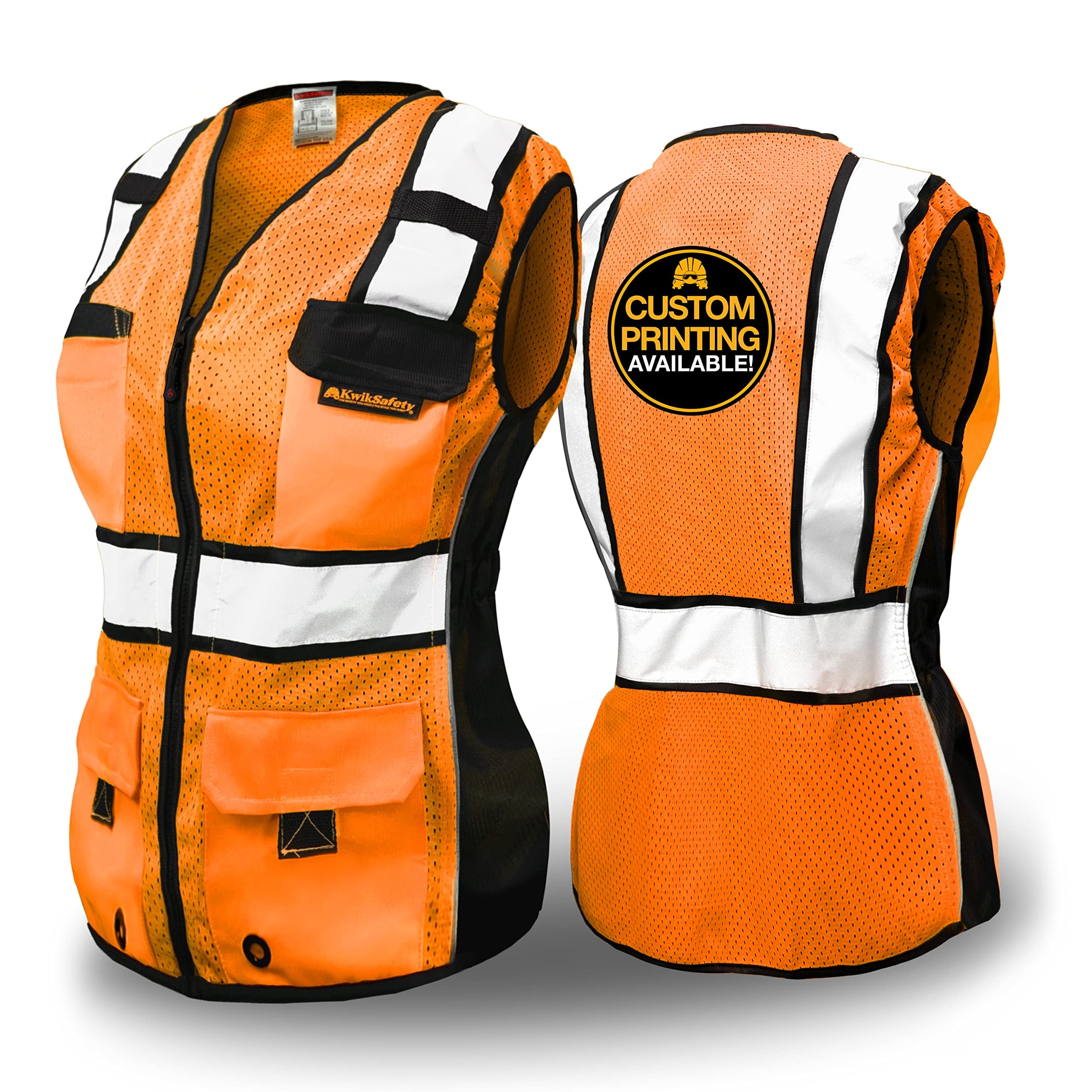 KwikSafety (Charlotte, NC) RoadBOSS Economy Safety Vest for Women ...