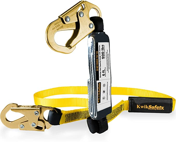 KwikSafety (Charlotte, NC) TAIPAN Single Leg (1 PACK) 6’ Flat Safety ...