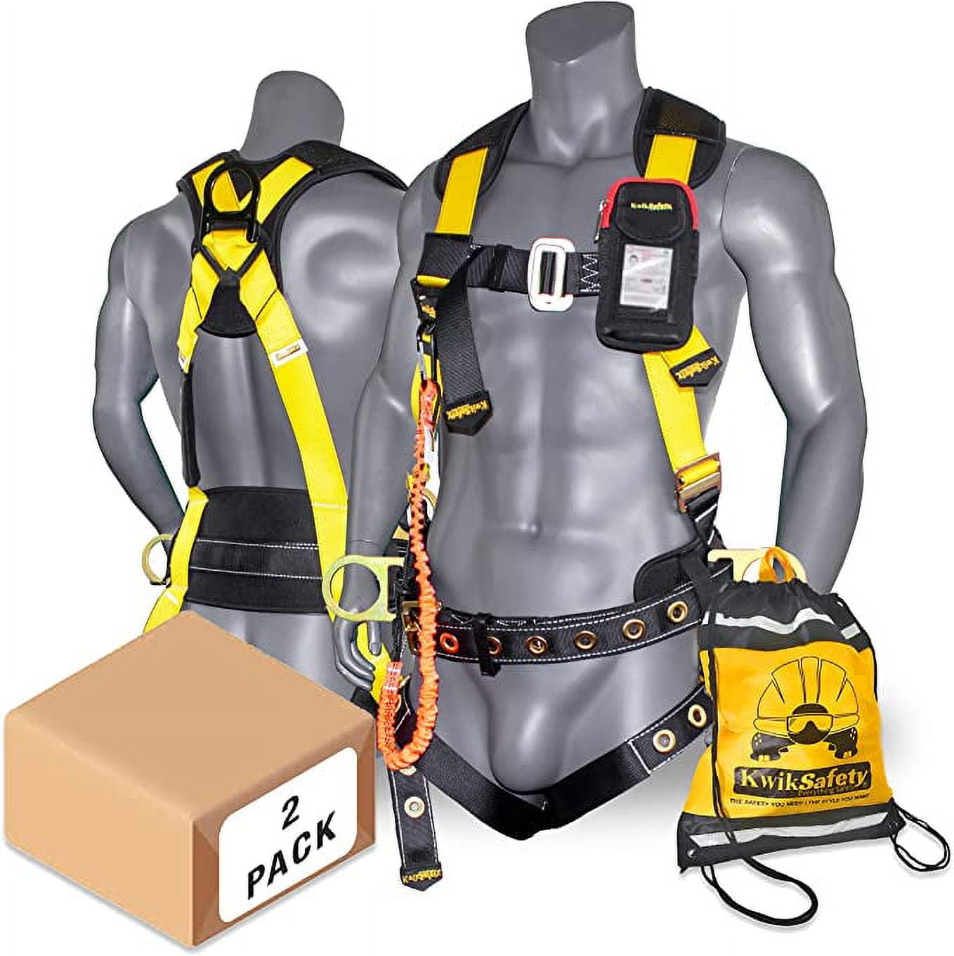 KwikSafety (Charlotte, NC) TYPHOON (2 PACK) ANSI Fall Protection Full ...
