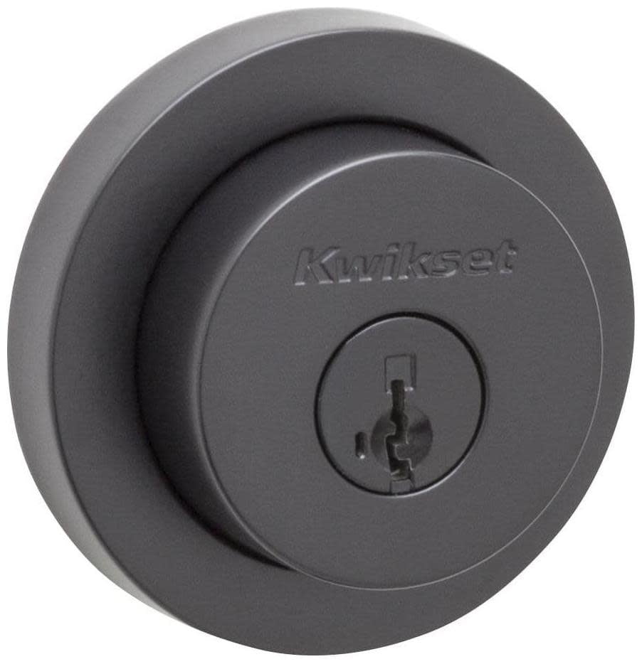 Kwikset 158Rdt-S.Strkp Milan Single Cylinder Keyed Entry Deadbolt From ...