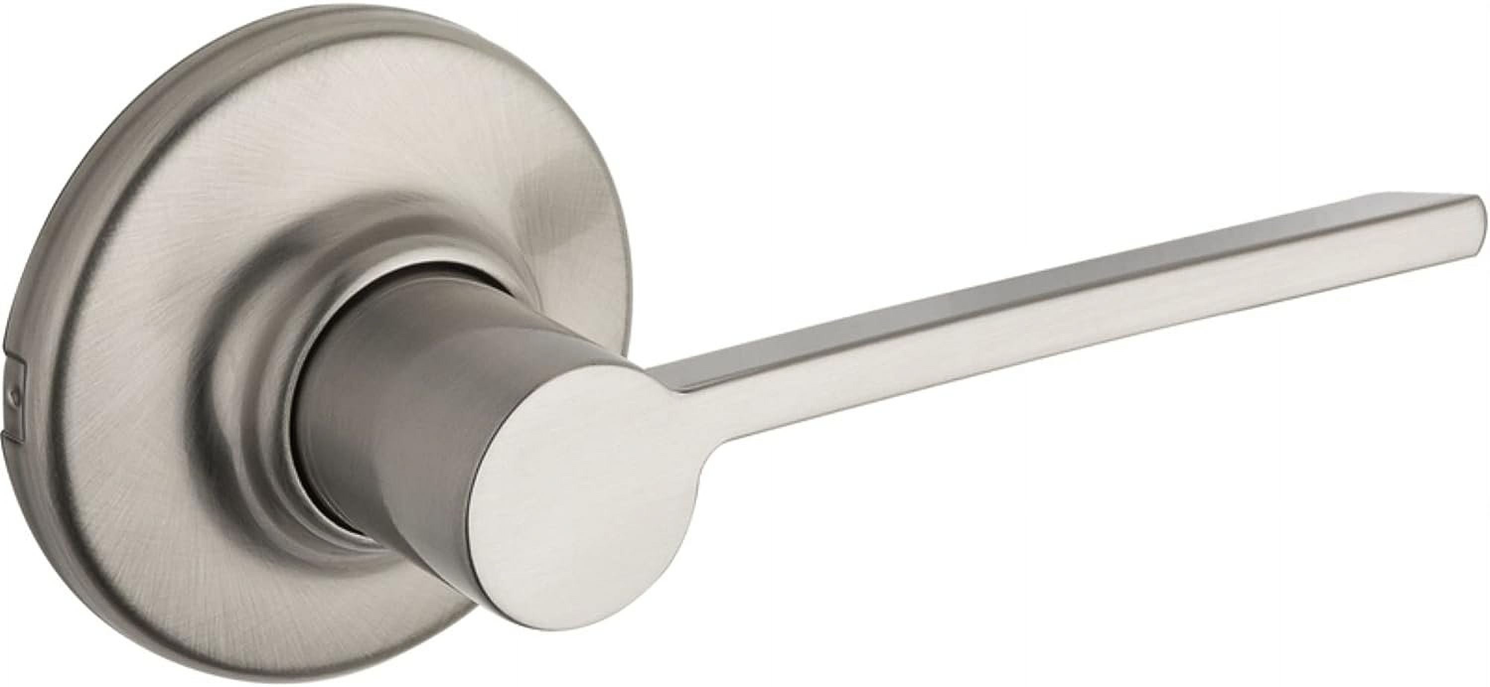 Kwikset 200LRL 15 CP V1 Satin Nickel Ladera Passage Lever - Walmart.com