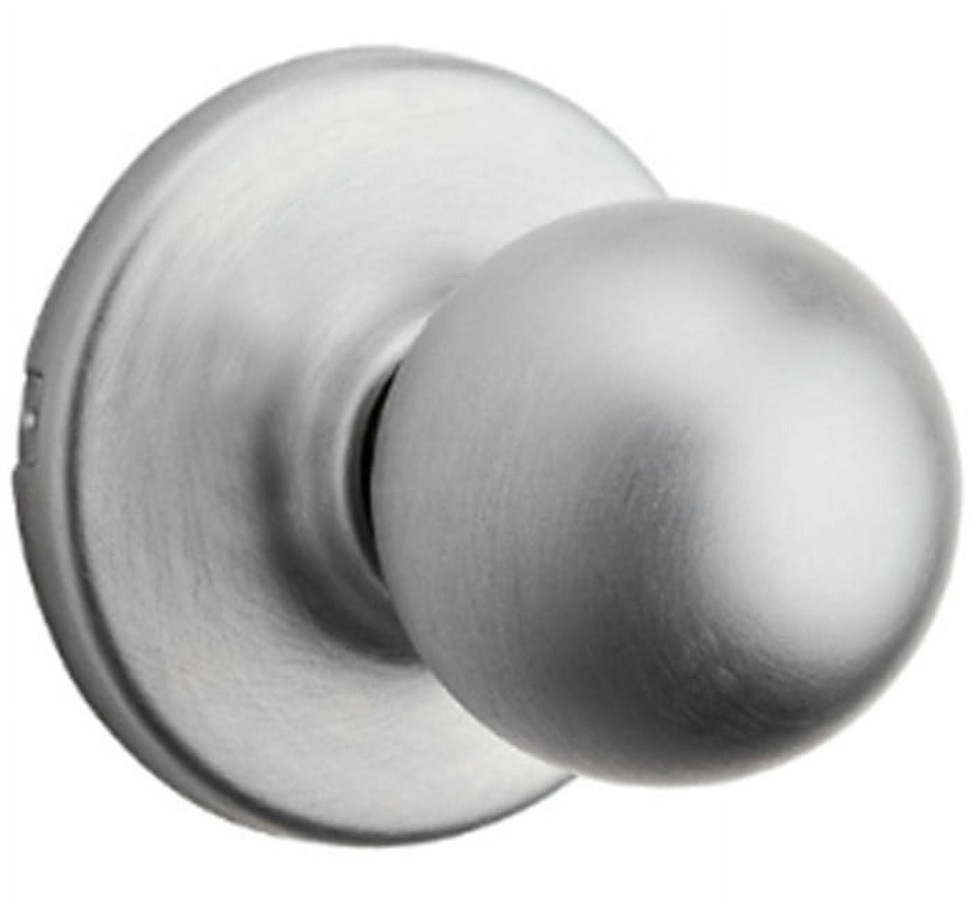 Kwikset 200P Polo Passage Door Knob Set - Chrome - Walmart.com