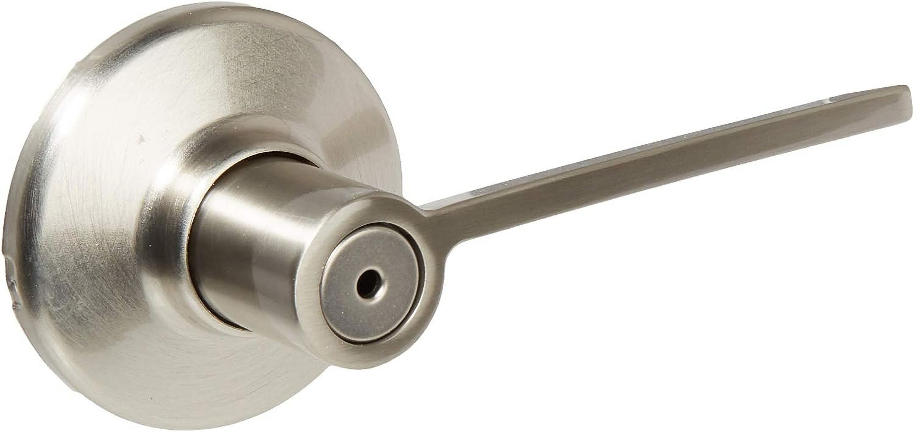 Kwikset 300LRL 15 CP V1 Satin Nickel Ladera Privacy Lever - Walmart.com
