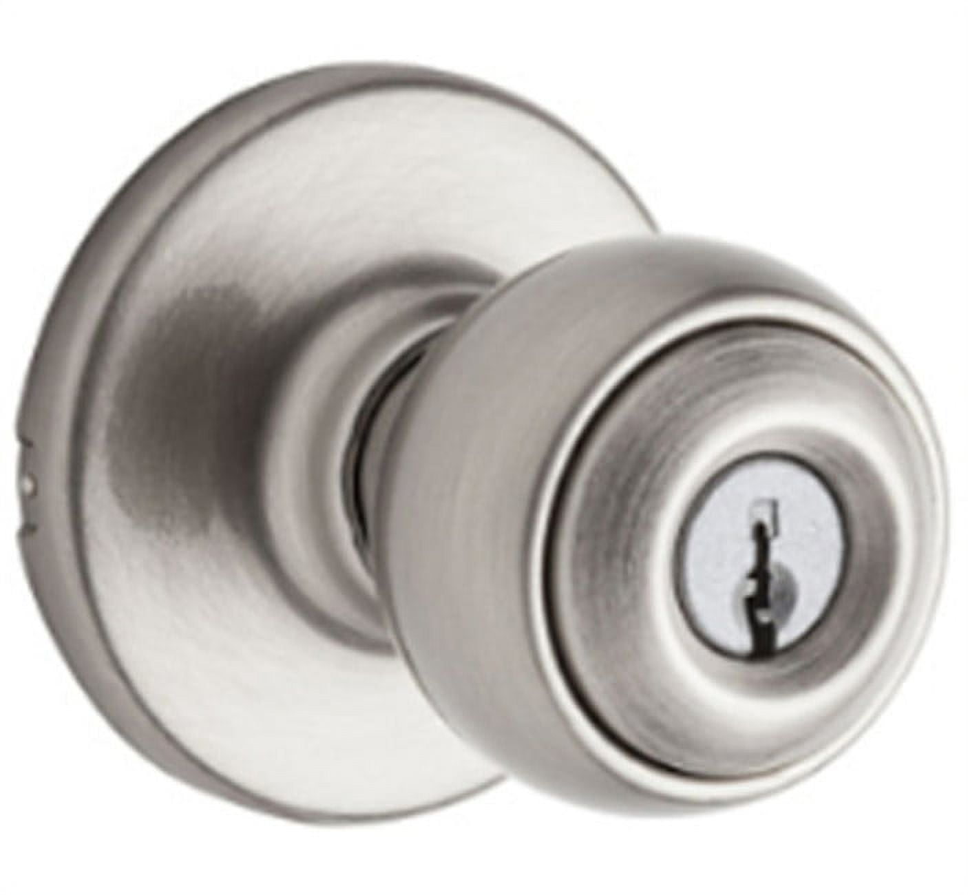 Kwikset Polo Satin Nickel Entry Door Knob 400P 15 6AL RCS V1 KD ...