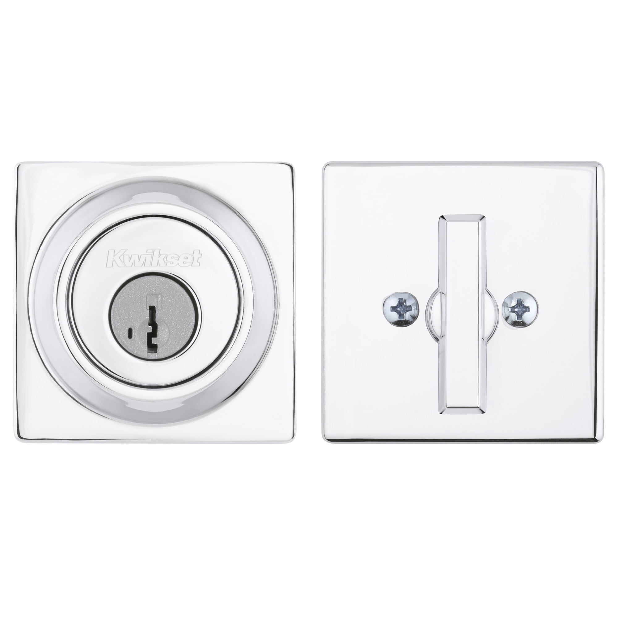 Kwikset 660 Single Cylinder Deadbolt Keyed One Side - featuring SmartKey