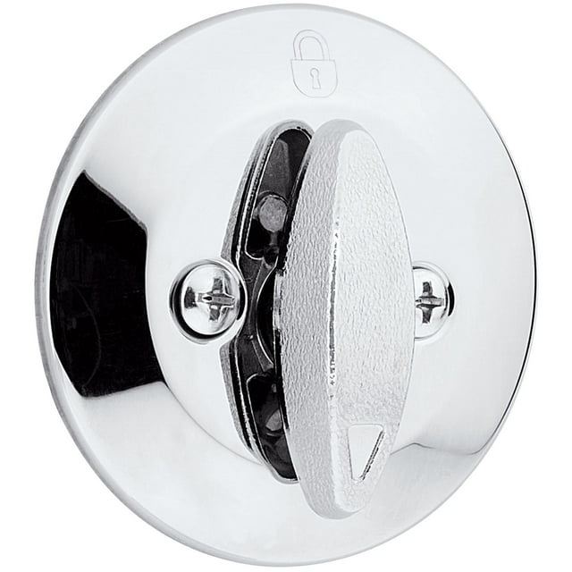 Kwikset 663 Security Series One Sided Deadbolt - Chrome - Walmart.com