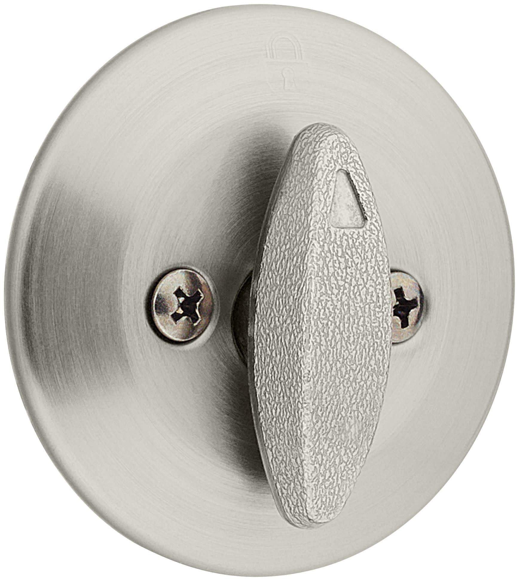 Kwikset 663 Security Series One Sided Deadbolt Without Back Plate ...