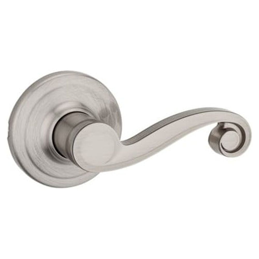 Kwikset Signature Series Lido Passage Door Lever, Satin Nickel ...