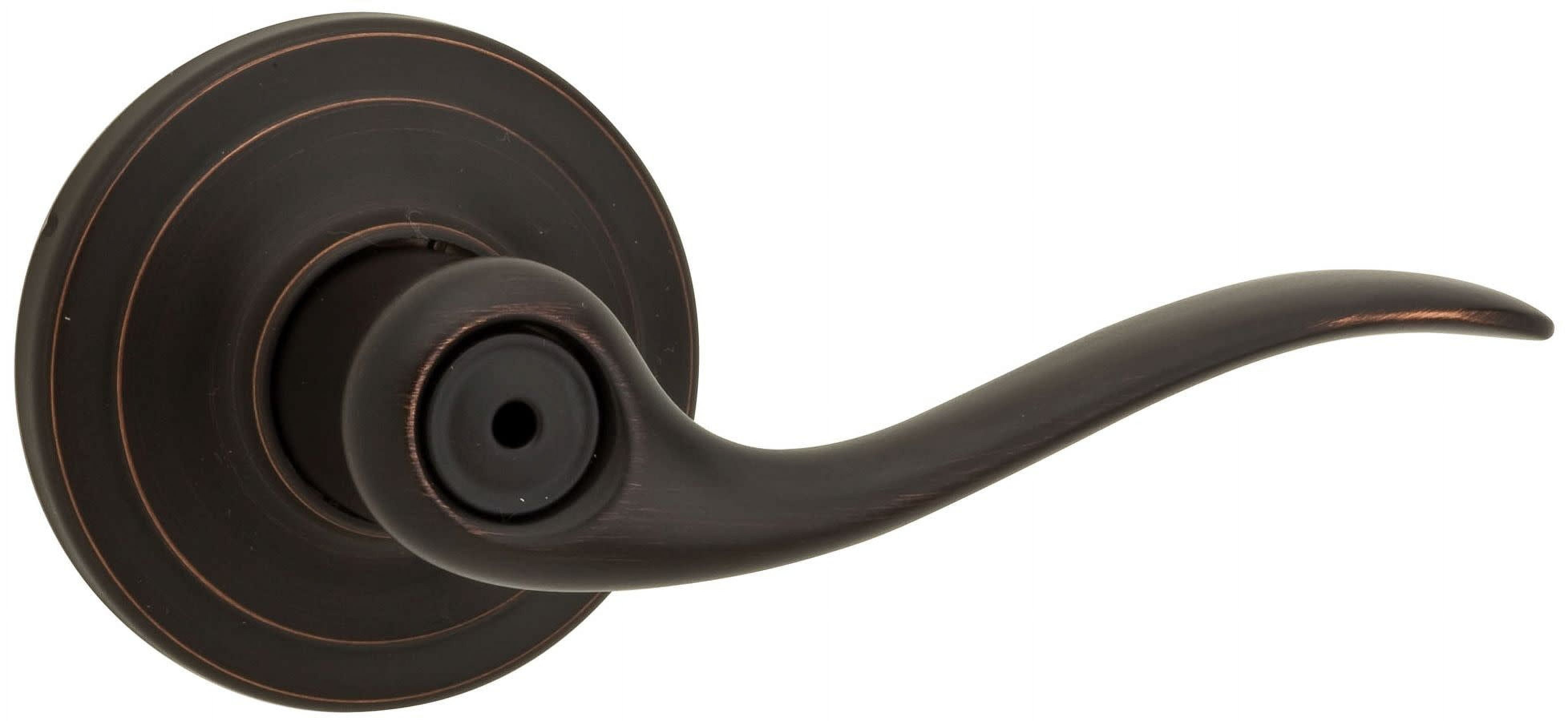 Kwikset Tustin Lever Privacy in Venetian Bronze - Walmart.com