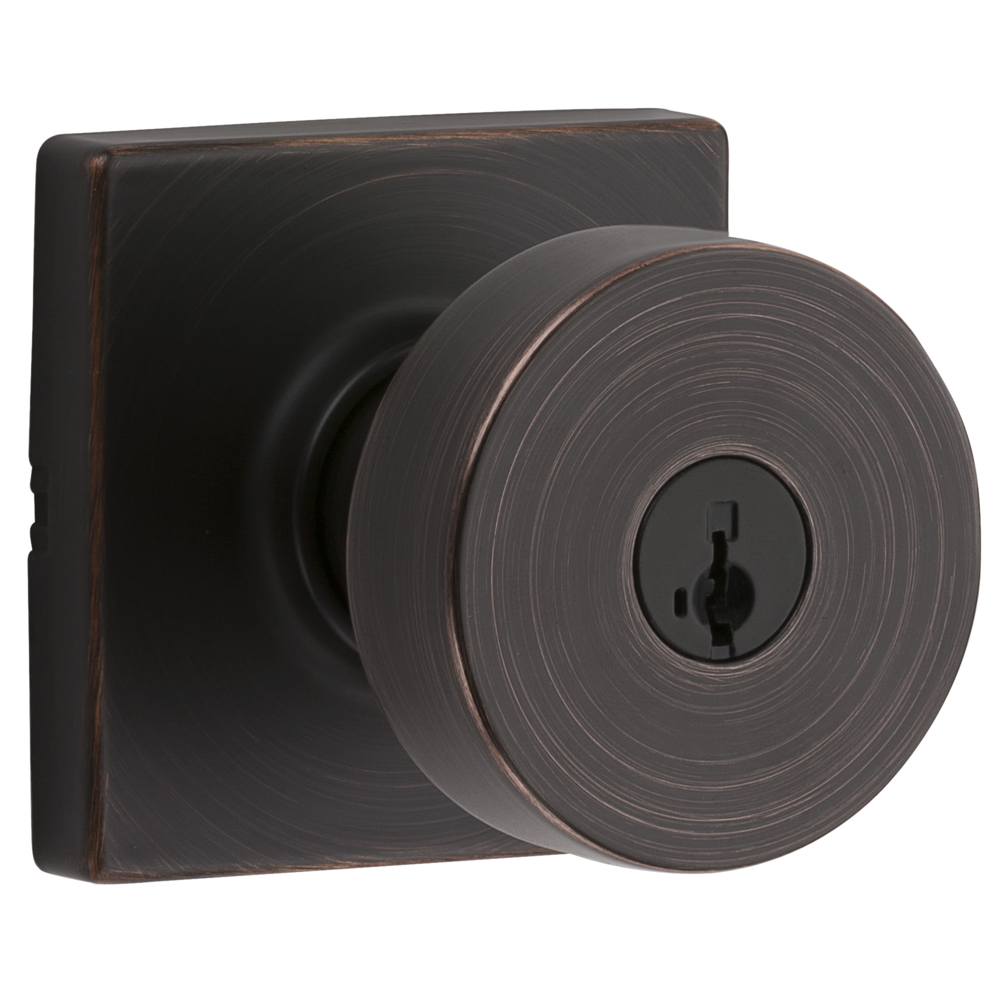 Kwikset 740Psksqt-S Pismo Single Cylinder Keyed Entry Door Knob Set ...