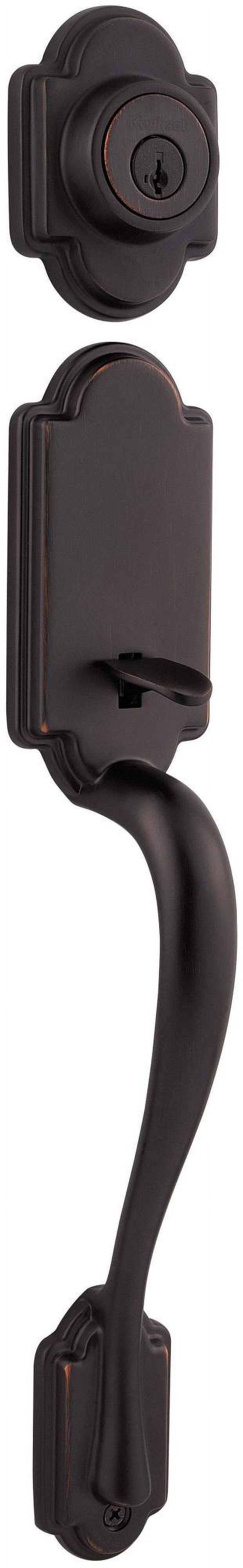 Kwikset 83014 5L Scdl 5" Backset Deadlatch - Brass - Walmart.com