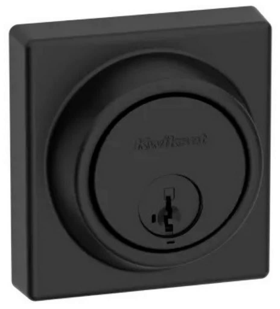 Kwikset 817Sqt-S Key Control Single Cylinder Keyed Entry Deadbolt ...