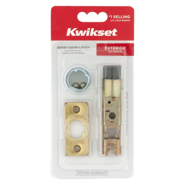 Kwikset 6-Way Adjustable Latch Service Part for Doorknob or Door Lever ...