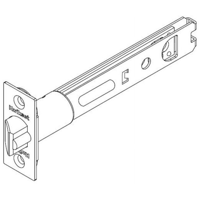 Kwikset 83014 5L Scdl 5" Backset Deadlatch - Brass - Walmart.com