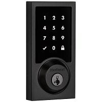 Kwikset 916 CNT SmartCode Contemporary Electronic Deadbolt with Z-Wave ...
