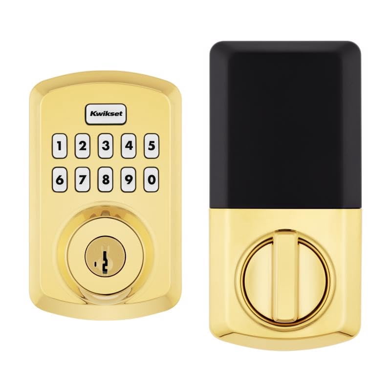 Kwikset 9240TRL-L03 Traditional Powerbolt Electronic SmartCode Deadbolt ...