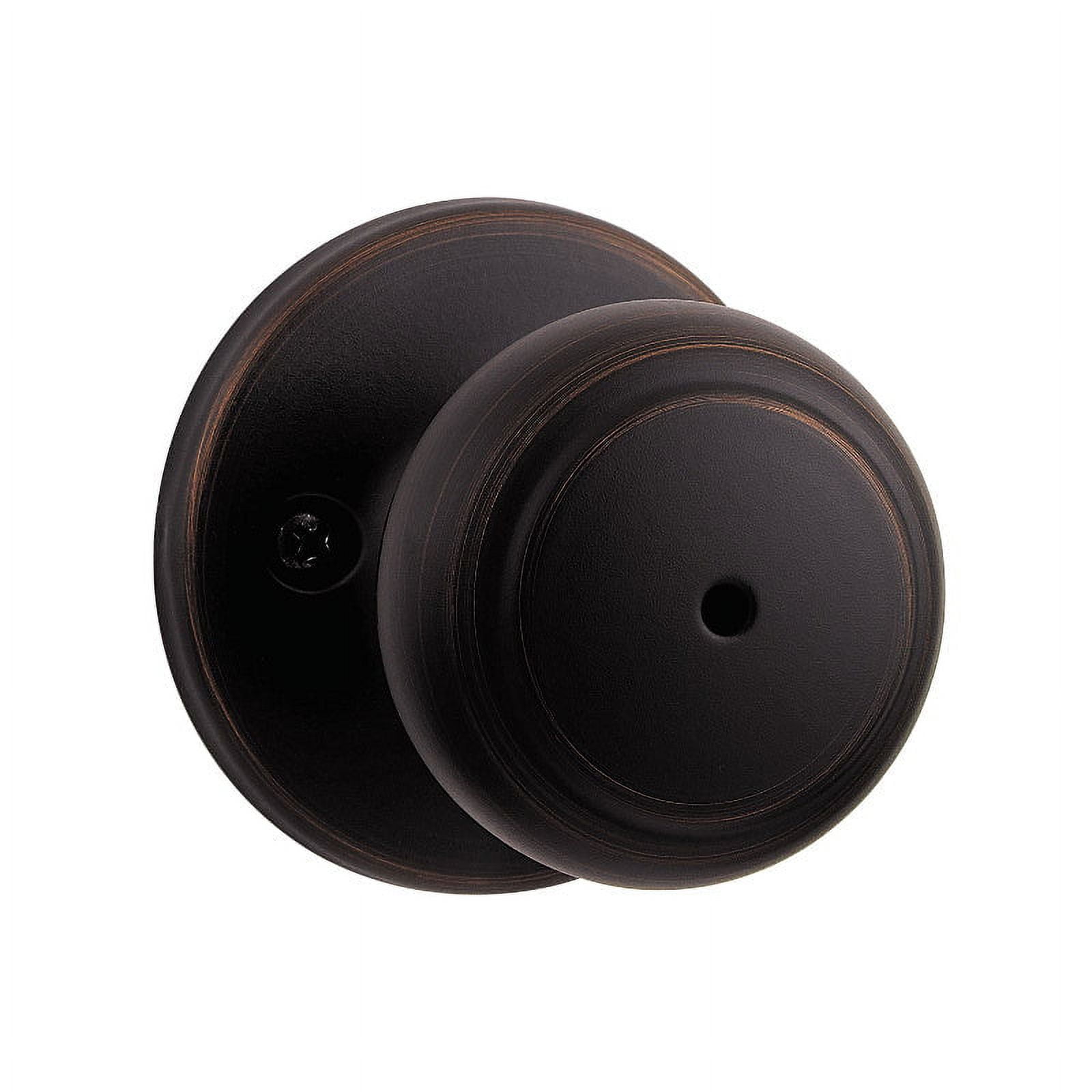 Kwikset 93001-868 Security Privacy, Venetian Bronze, Doorknob, Bronze ...