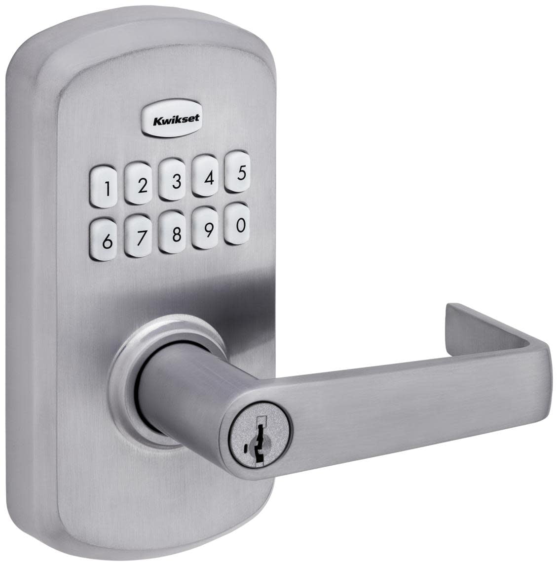 Kwikset 955Knl-S Smartcode 955 Electronic Keypad Entry Leverset ...