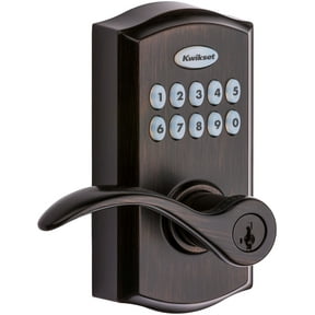 Kwikset - Powerbolt 250 - Satin Nickel Deadbolt with 10-Button Keypad ...