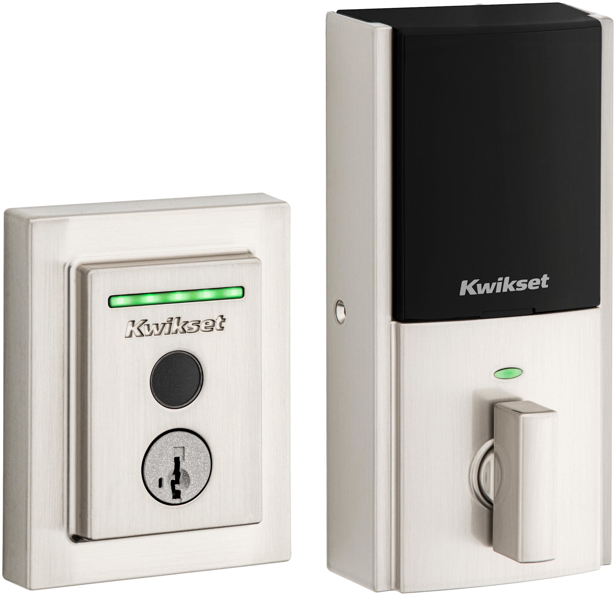 Kwikset Halo Contemporary Smart Lock with Touch Keypad, Fingerprint ...