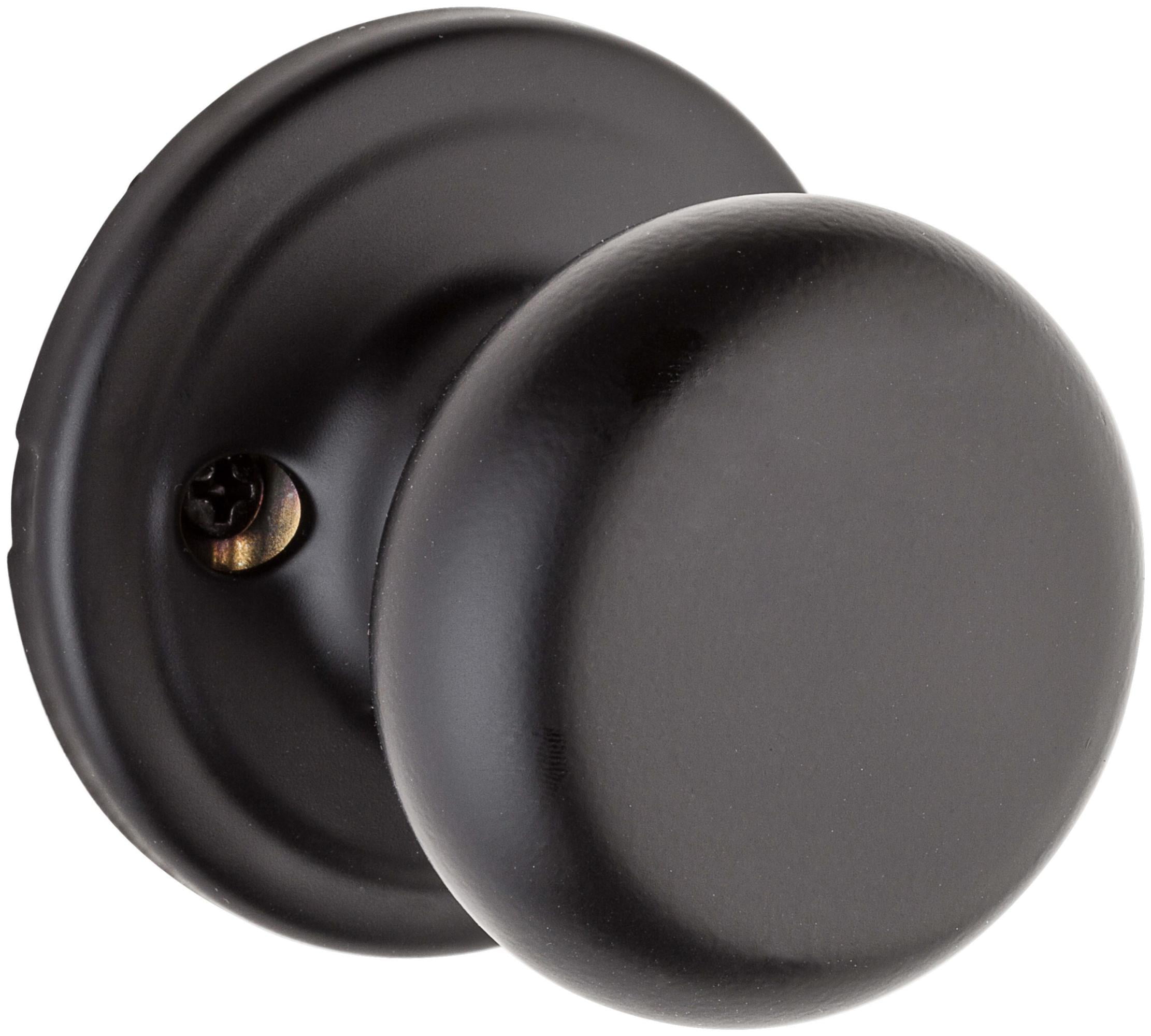 Kwikset 966H.Univ Hancock Knob Single Cylinder Interior Pack - Black - Walmart.com