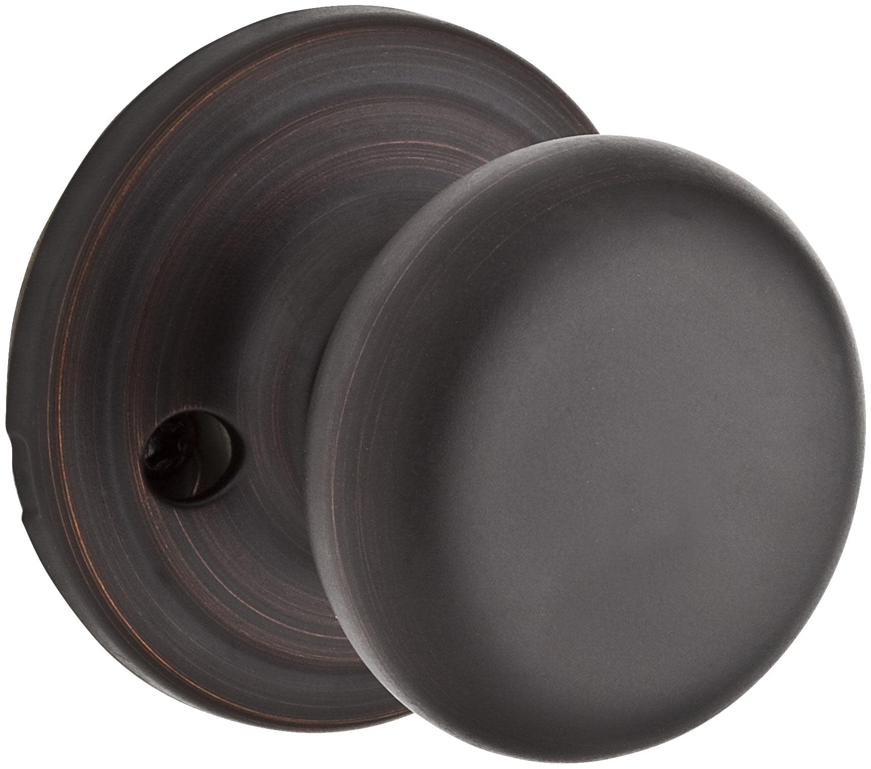 Kwikset 966H.Univ Hancock Knob Single Cylinder Interior Pack - Bronze - Walmart.com