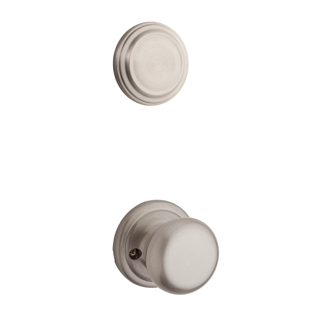 Hancock Satin Nickel Interior Pack Dummy Knob - Walmart.com