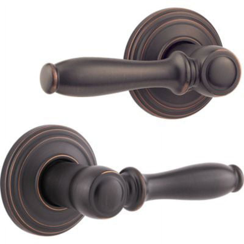 Kwikset Ashfield Hall/Closet Door Lever in VB - Walmart.com