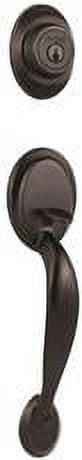 Kwikset Dakota Front Door Entry Handle Set - Venetian Bronze - 2 3/8 ...