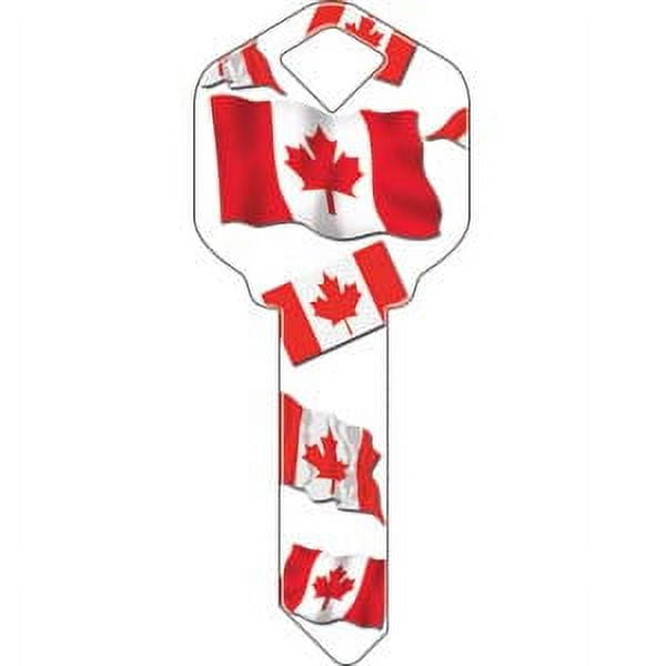 Kwikset HAPPY KEYS - Canadian Flag-Key Blanks - Walmart.com