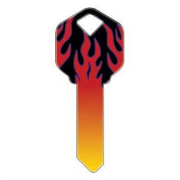 Kwikset HAPPY KEYS - Flames- Key Blank - Walmart.com