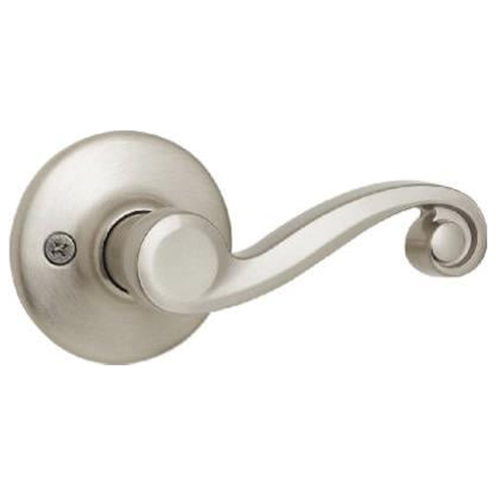 Kwikset Lido Half-Dummy Lever Right-Handed Style - Satin Nickel - 1 ...