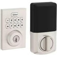 Kwikset - Powerbolt 250 - Satin Nickel Deadbolt with 10-Button Keypad ...