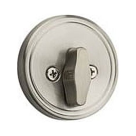 Kwikset SD9300 Safe Lock Single Cylinder One Sided Deadbolt - Satin ...