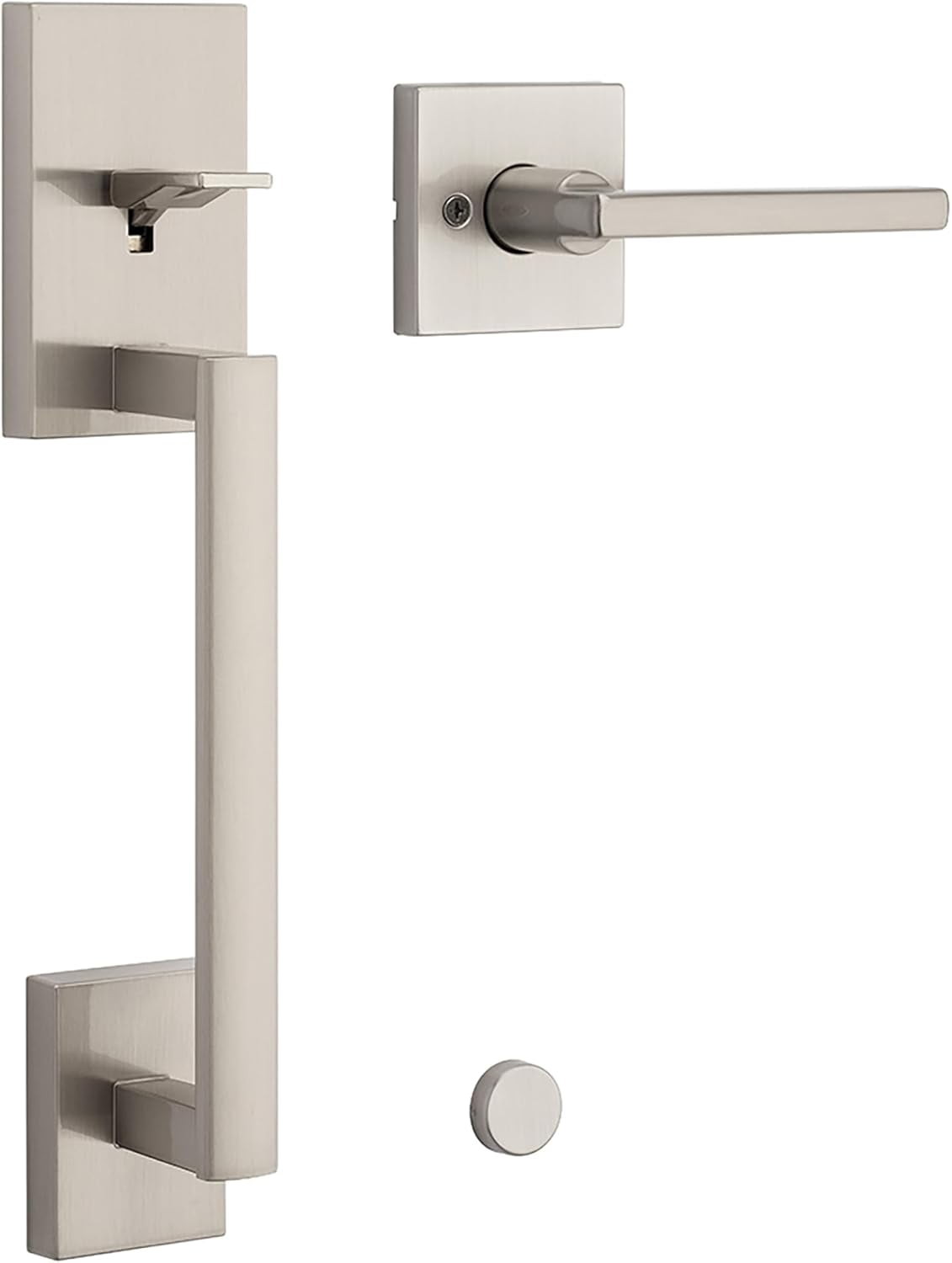 Kwikset San Clemente Front Door Handle No Lock, Entry Handleset ...