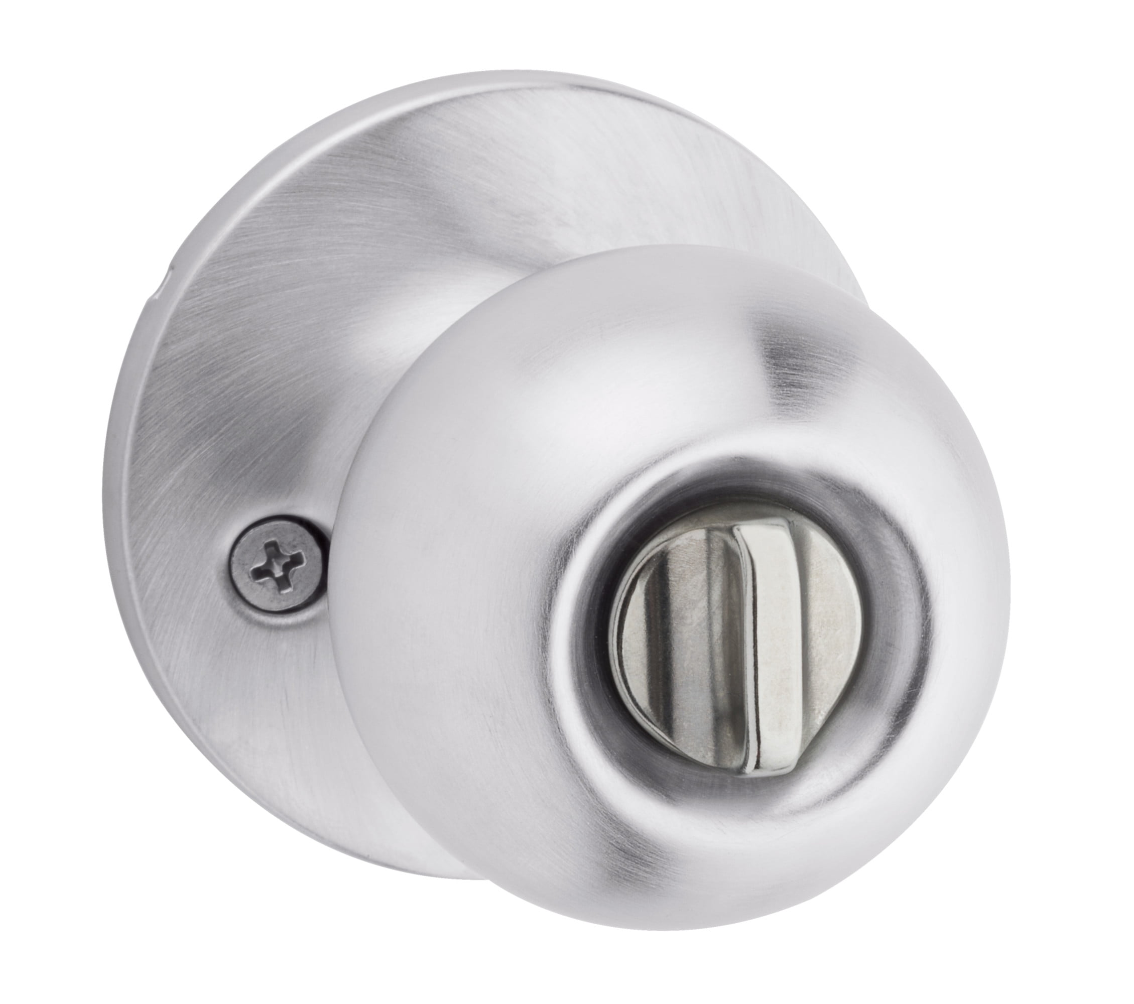 Kwikset Sk3000rg Regina Privacy Door Knob Set - Chrome - Walmart.com