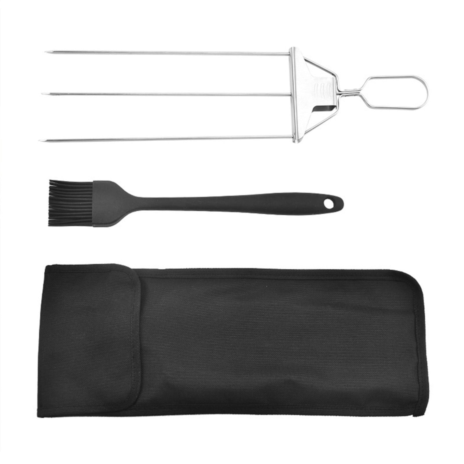 Kwlinmg Barbecue Fork for Grilling 3 Way Skewers 3 Way Grill Skewers ...