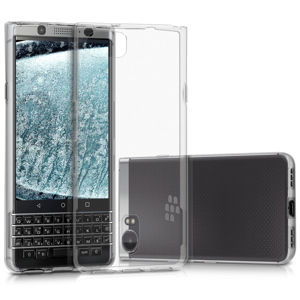 Kwmobile Clear Case for Blackberry KEYone (Key1) - Slim TPU Phone Cover ...