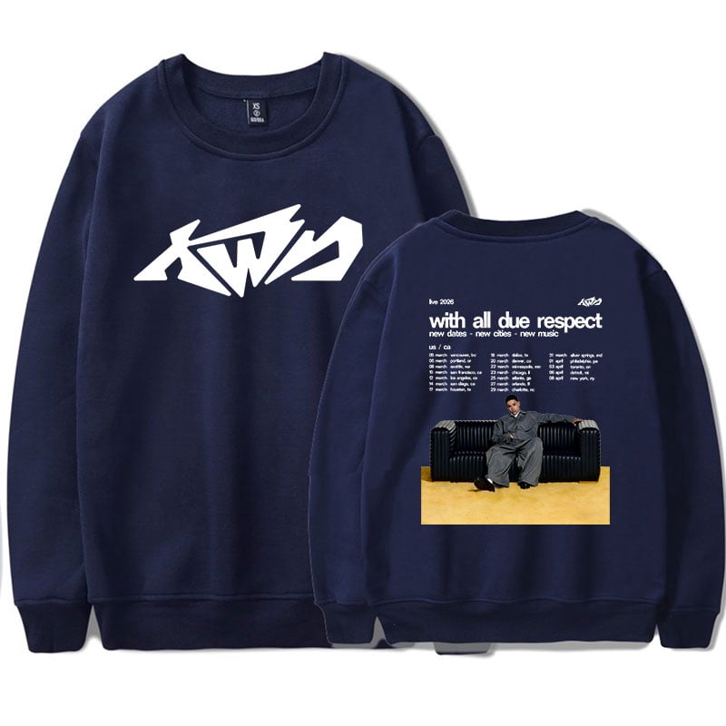 Kwn 2026 Live Show Merch Crewneck Sweatshirts Cosplay Women Men Fashion ...