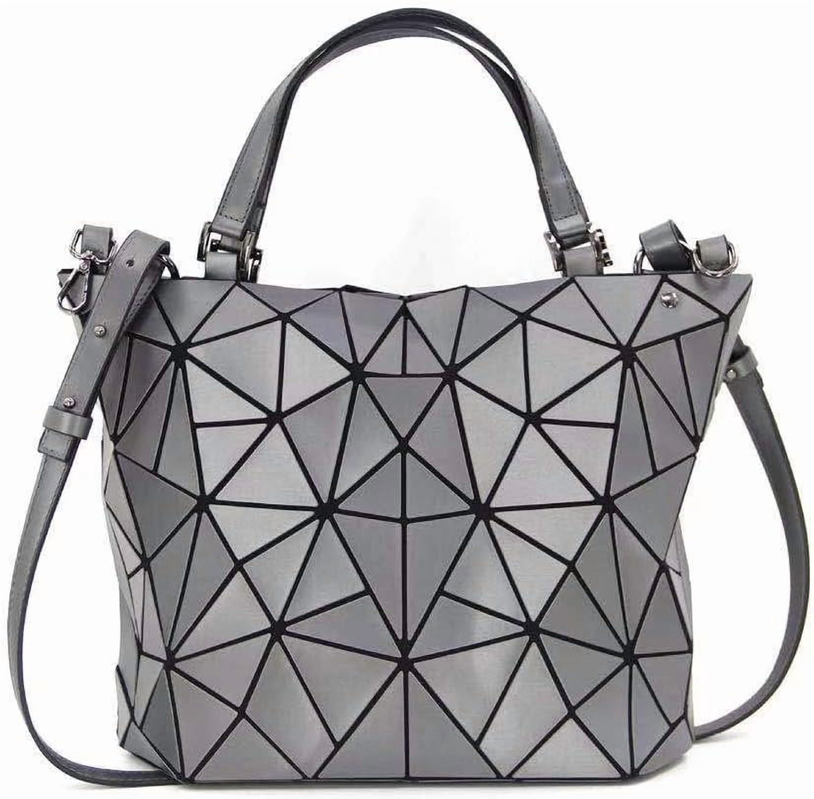 Kwuty Geometric Luminous Purses and Handbags Shard Lattice Eco-Friendly ...