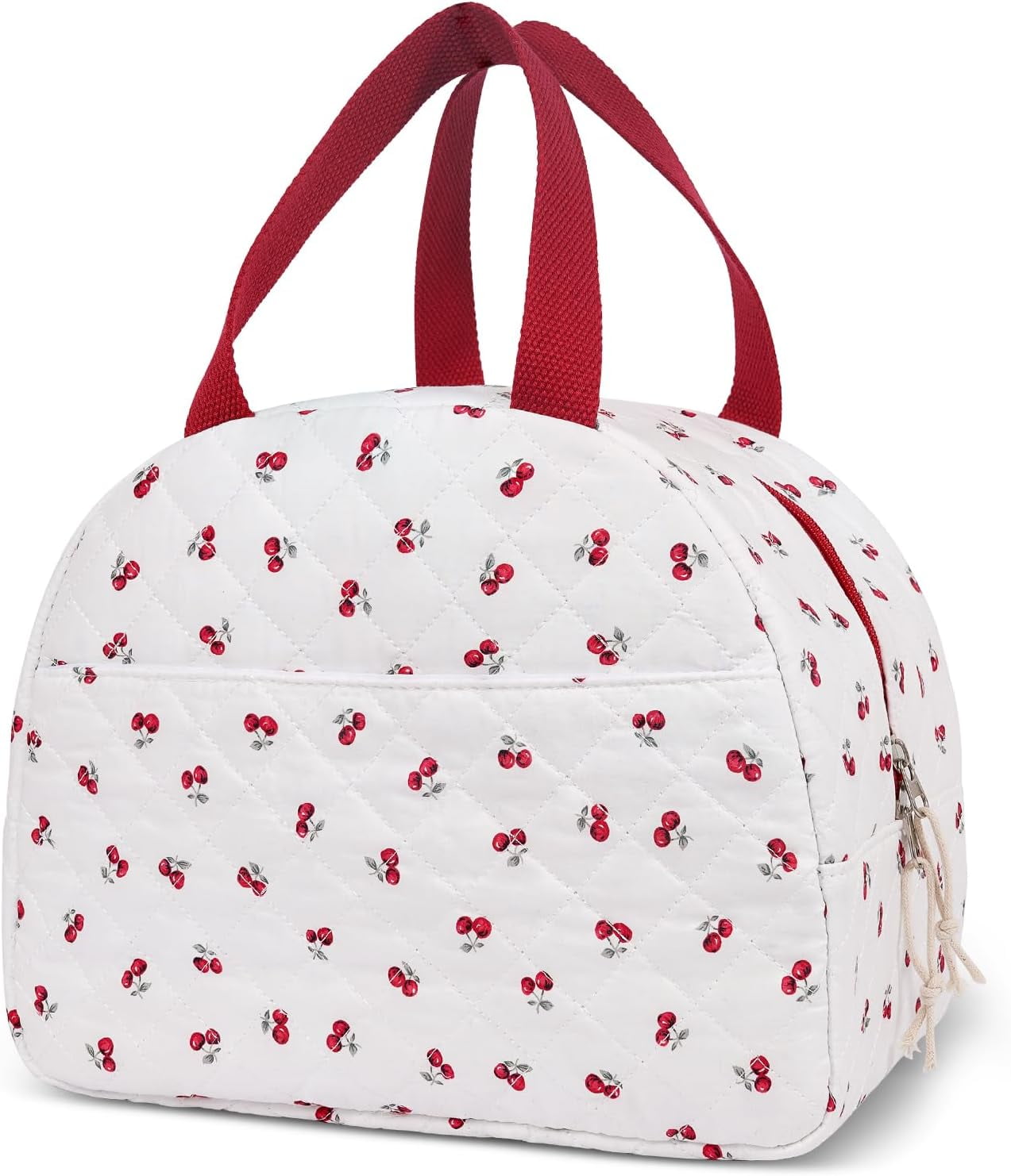 Kwuty Lunch Box for Women,Cute Quilted Lunch Tote Bag,Reusable ...