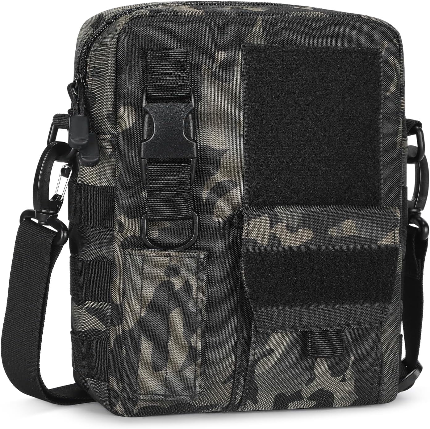 Kwuty Wowelife Small Canvas Messenger Bag, Classic Vintage Black ...